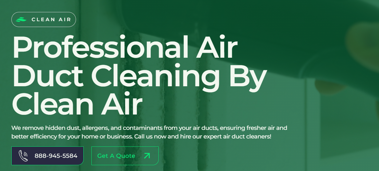Air Duct Cleaning Company | Clean Air USA